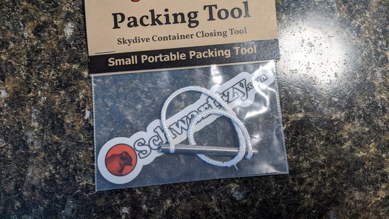 Skydiving Mini Packing Tool – Schwarttzy.com